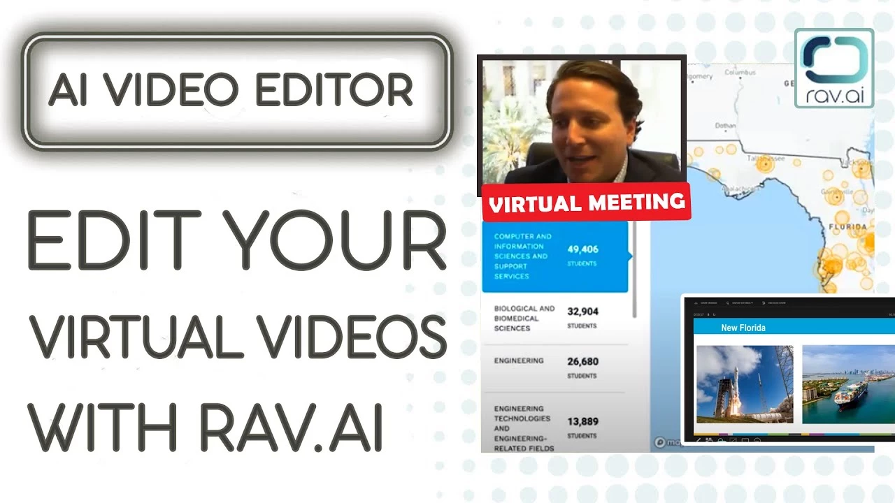 Virtual Meeting Video Edited with Rav.ai - Rav AI